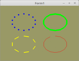 Lazarus - OpenGL 3.3 Tutorial - Vertex-Puffer - Shapes (Linien und Punkte) – DGL Wiki