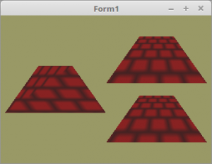 Lazarus - OpenGL 3.3 Tutorial - Texturen - Texturen Perspektiven-Korrektur – DGL Wiki